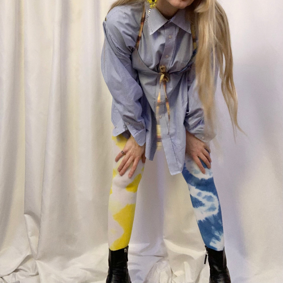 Blueberry lemon drama tights – Shop Journal Vintage